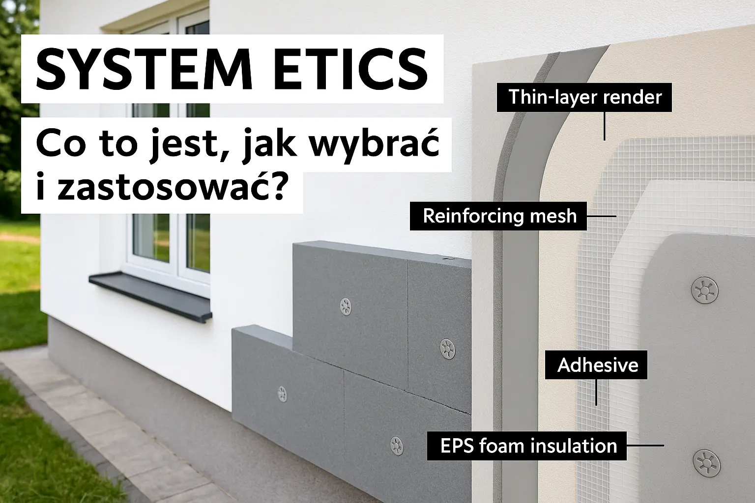 System ETICS – co to jest, jak wybrać i zastosować w nowoczesnym domu?